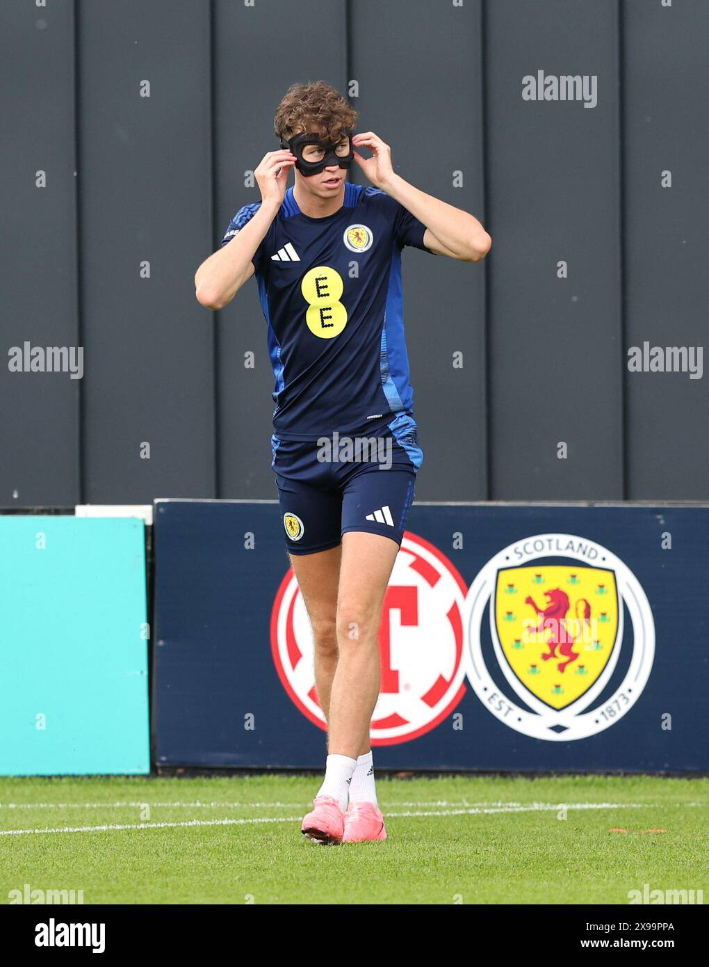 Scotland's Jack Hendry during a training session at Lesser Hampden ...