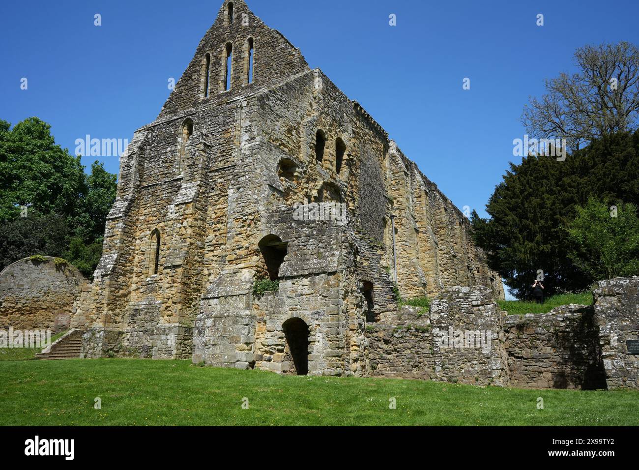 The Dorter, or dormitory of the old abbey monastery Stock Photo - Alamy