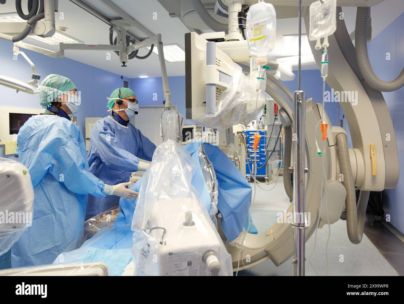 Angioplasty Distal, Vascular Interventional Radiology, Operating Room ...