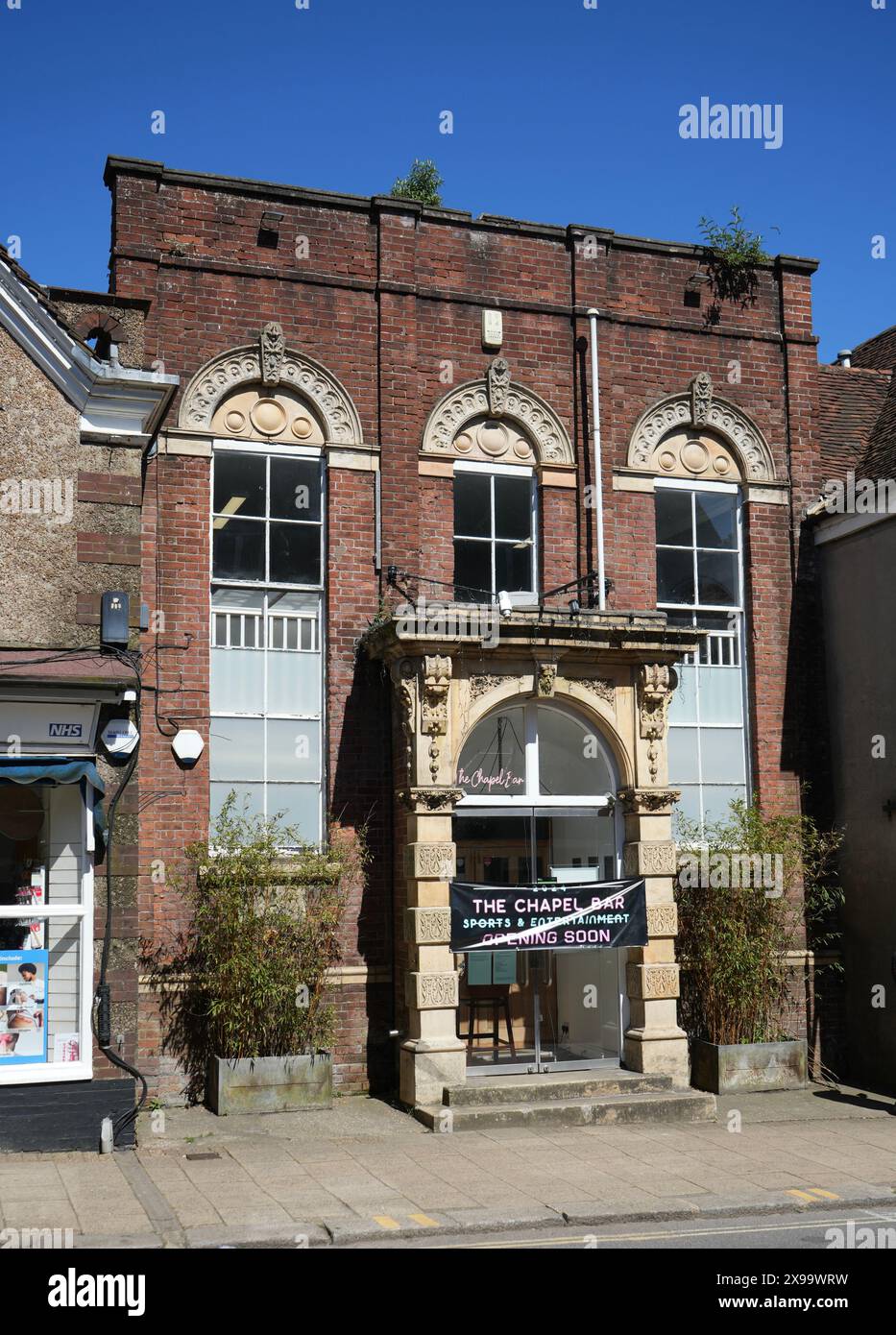 The Old Victorian Bethal Chapel building, now a bar Stock Photo - Alamy