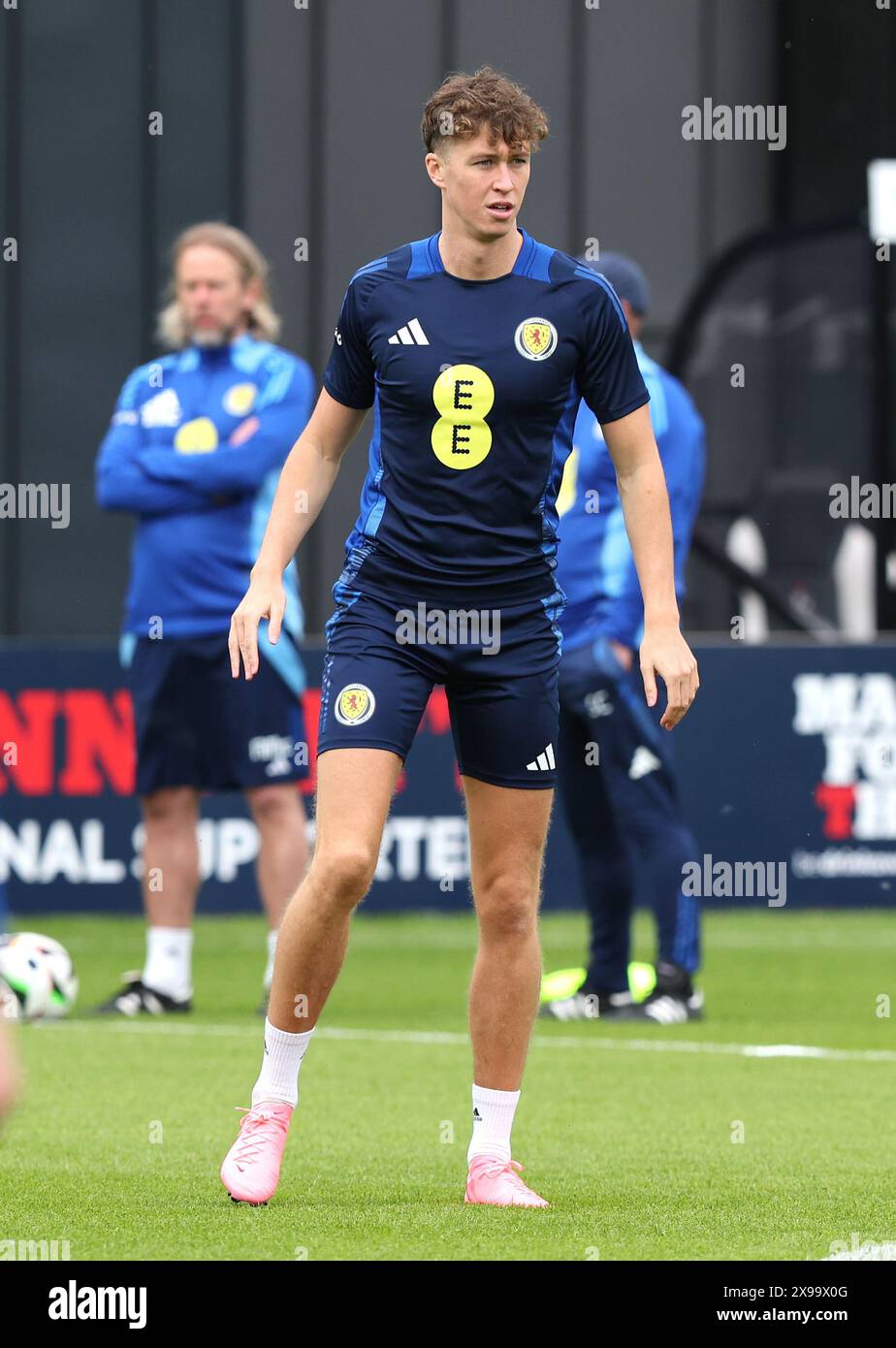 Scotland's Jack Hendry during a training session at Lesser Hampden ...