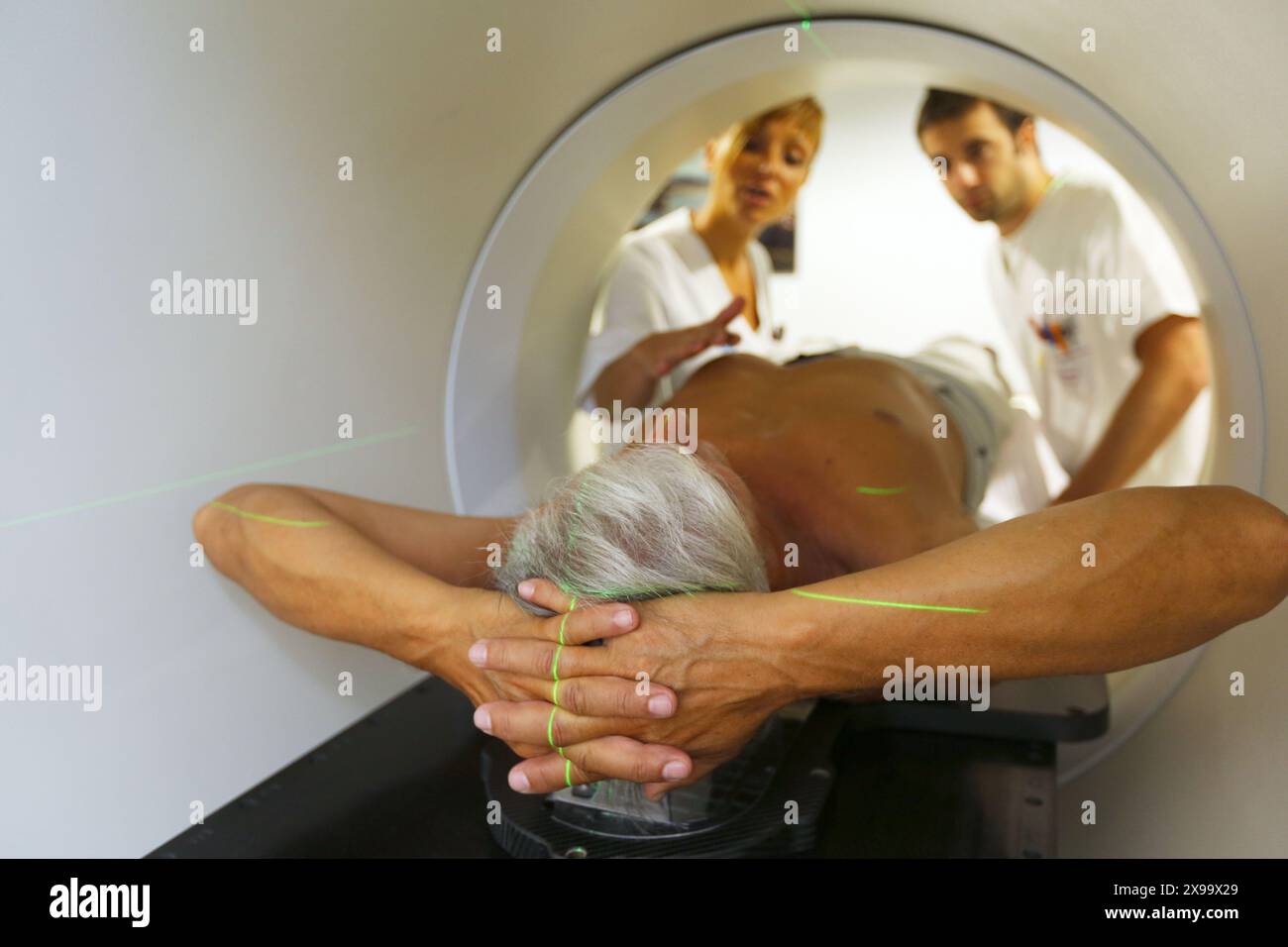 TomoTherapy, Hi-Art, Type of radiation therapy in which the radiation ...