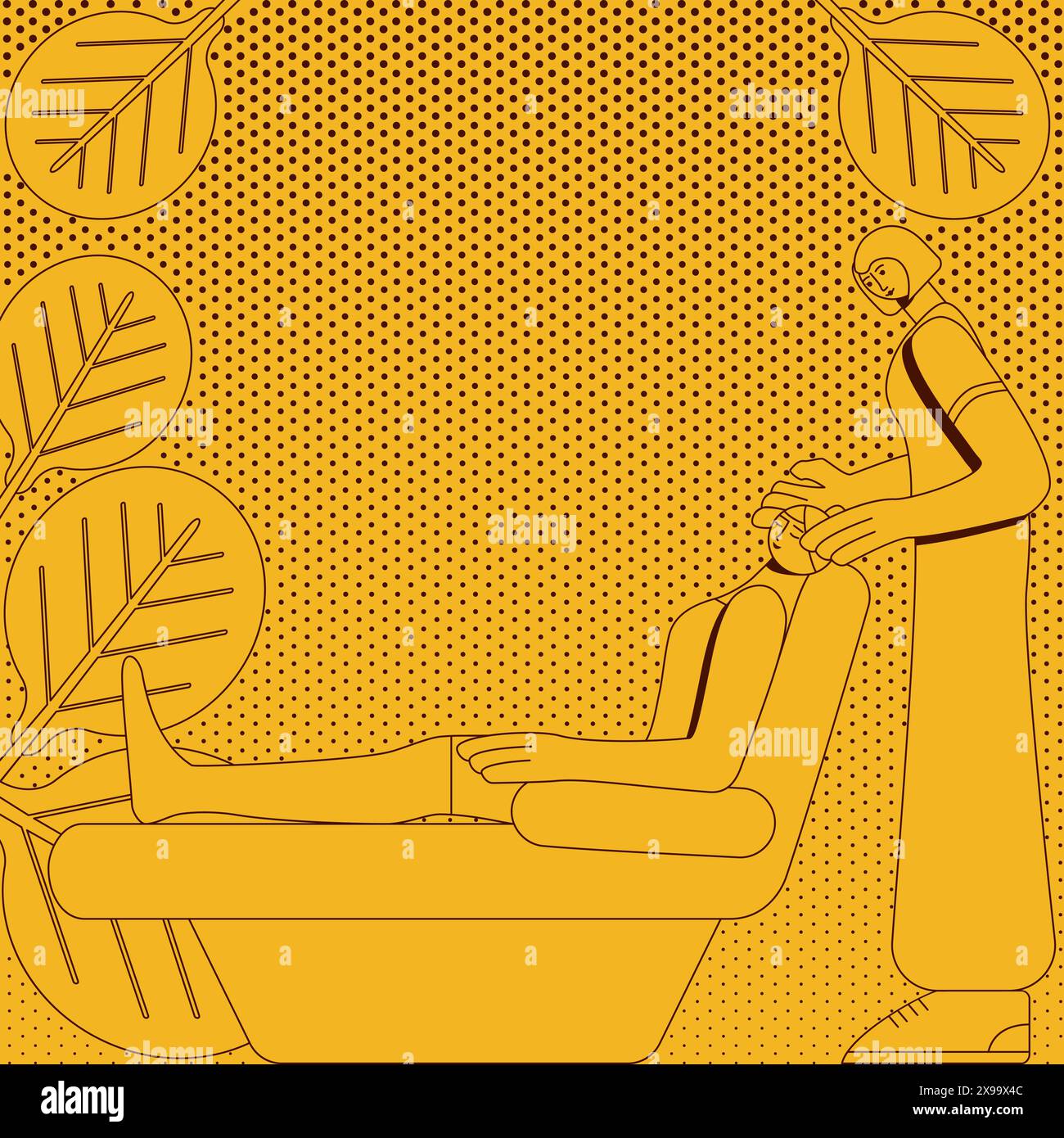 Facial massages. Treatments by professional therapist in spa. SPA ...