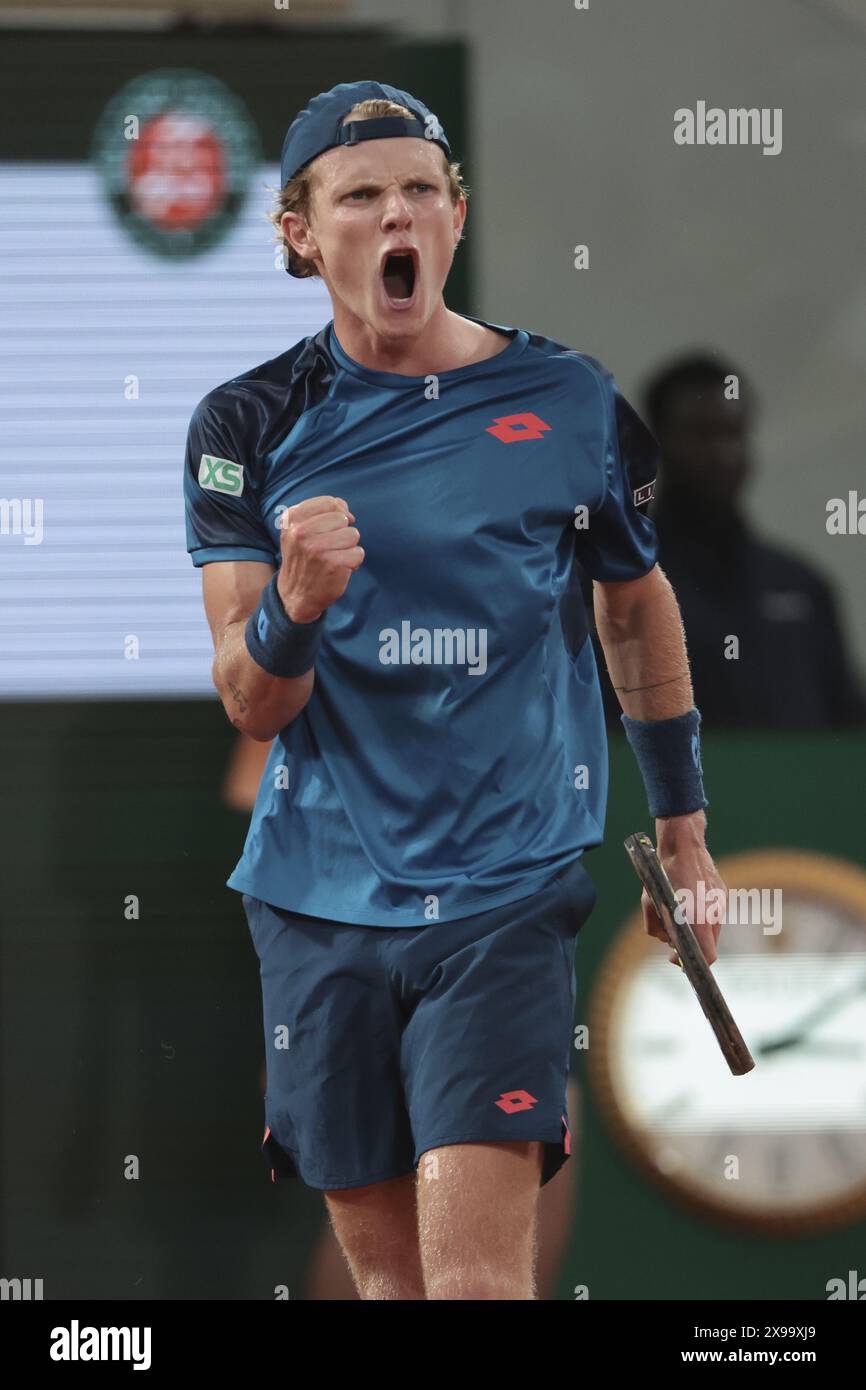 Jesper de Jong of Netherlands during day 4 of the 2024 French Open ...