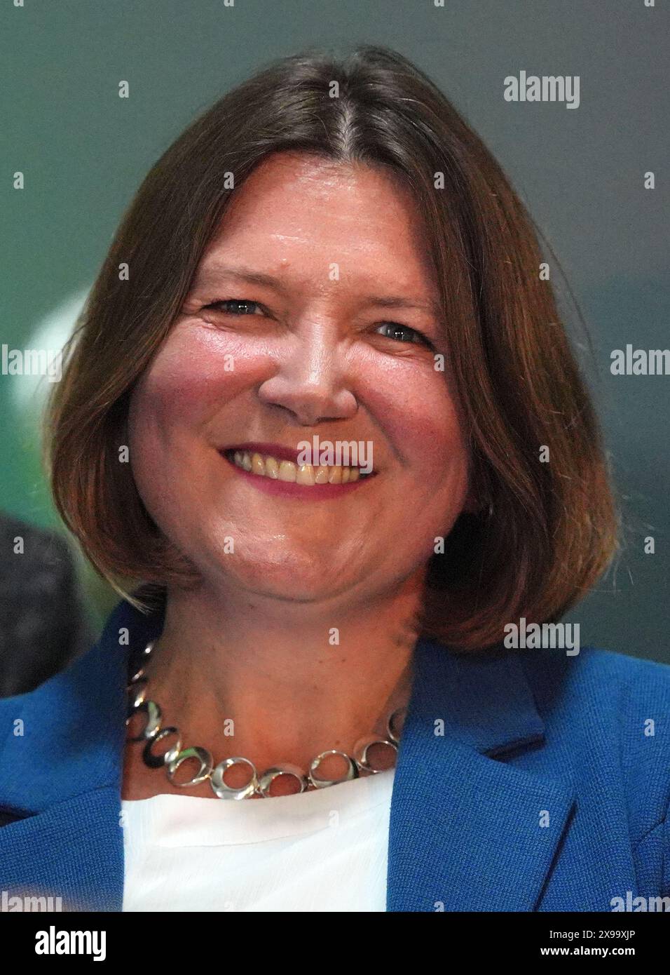 Green Party parliamentary candidate Ellie Chowns during the Green Party ...