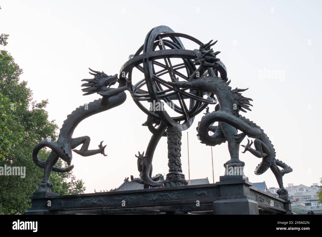 The Chinese used the armillary sphere in aiding calendrical ...