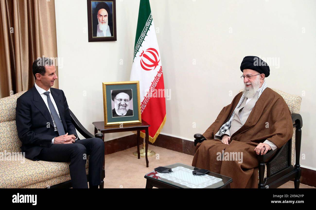 In this photo released by the official website of the office of the ...