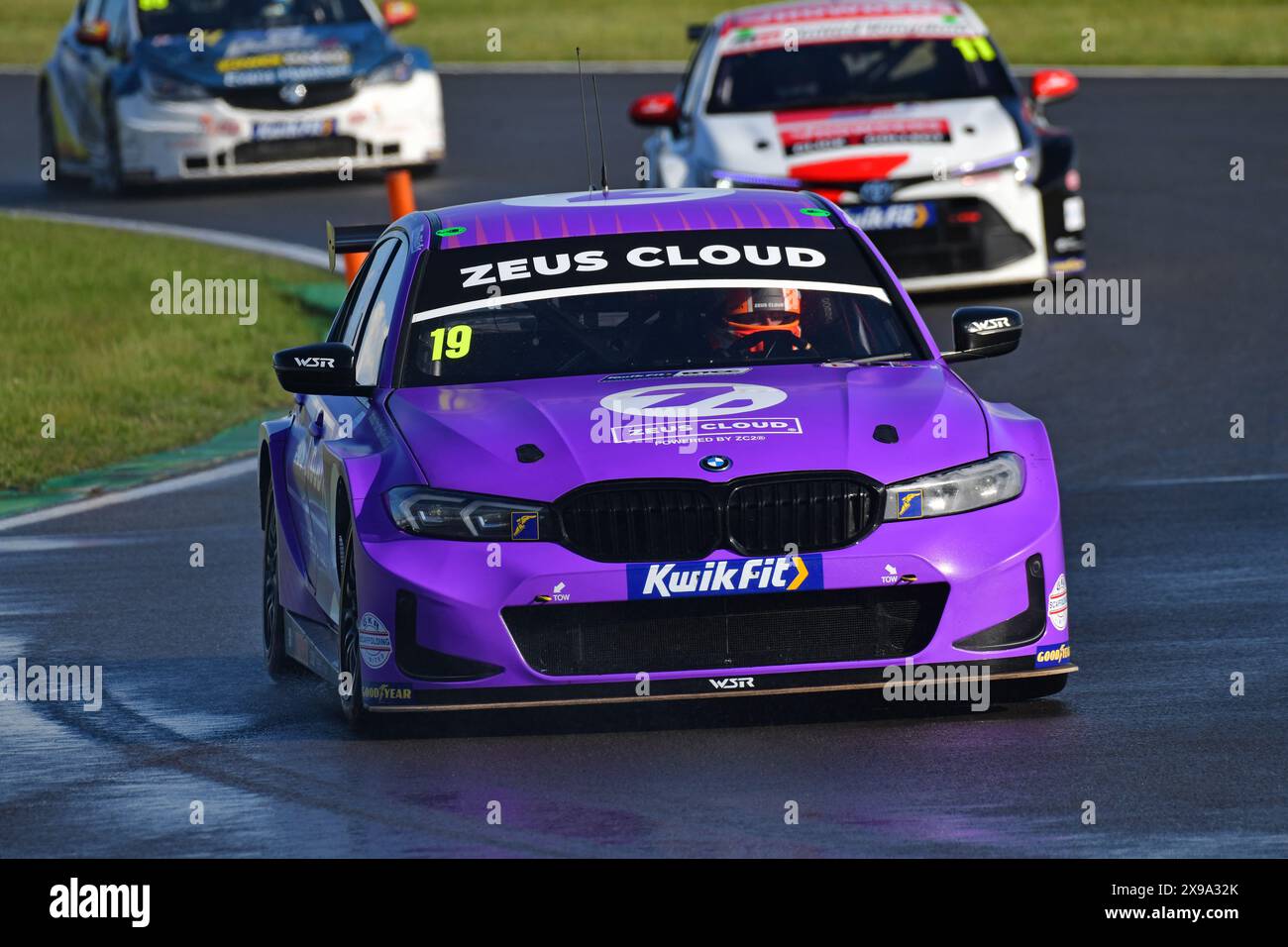 Bobby Thompson, BMW 330e M Sport, Zeus Cloud Racing with WSR, BTCC, British Touring Car ...