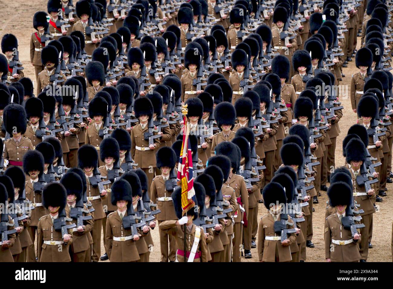 Troops of the Household Division take part in the Brigade Major's ...