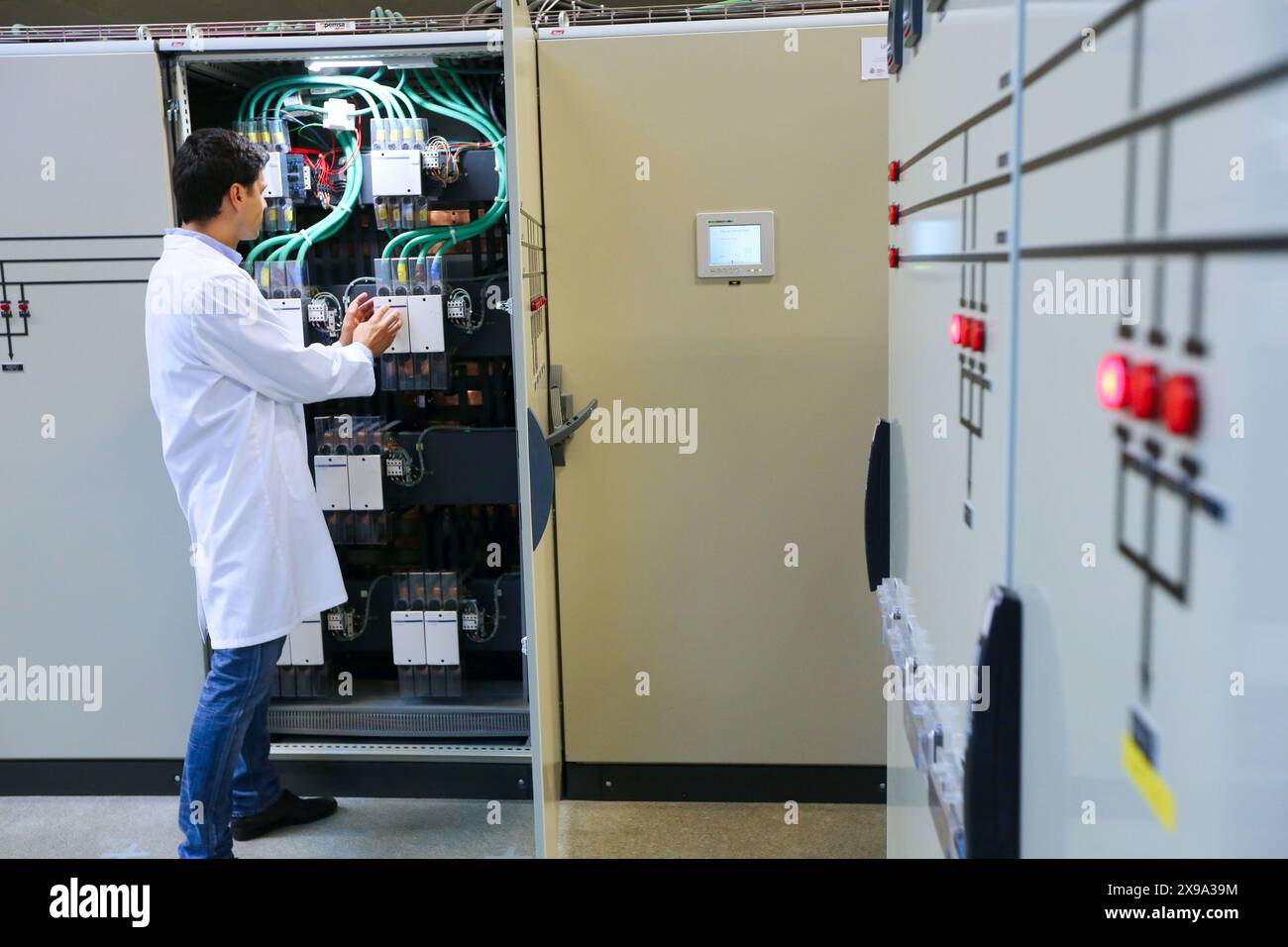 Certification of power electronics equipment hi-res stock photography ...