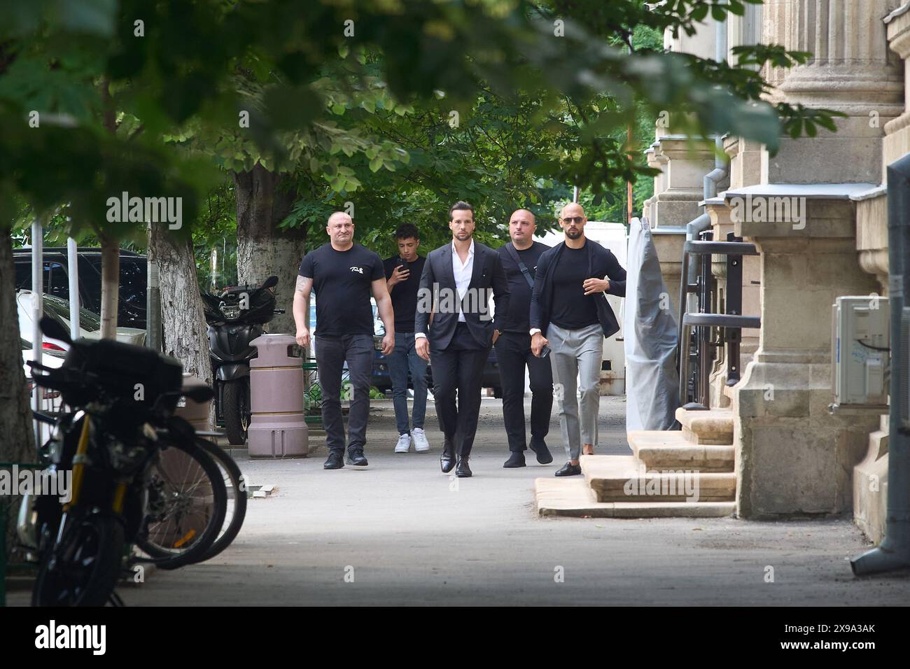 Bucharest, Romania. 30thMay, 2024: Andrew Tate (R) and his brother ...