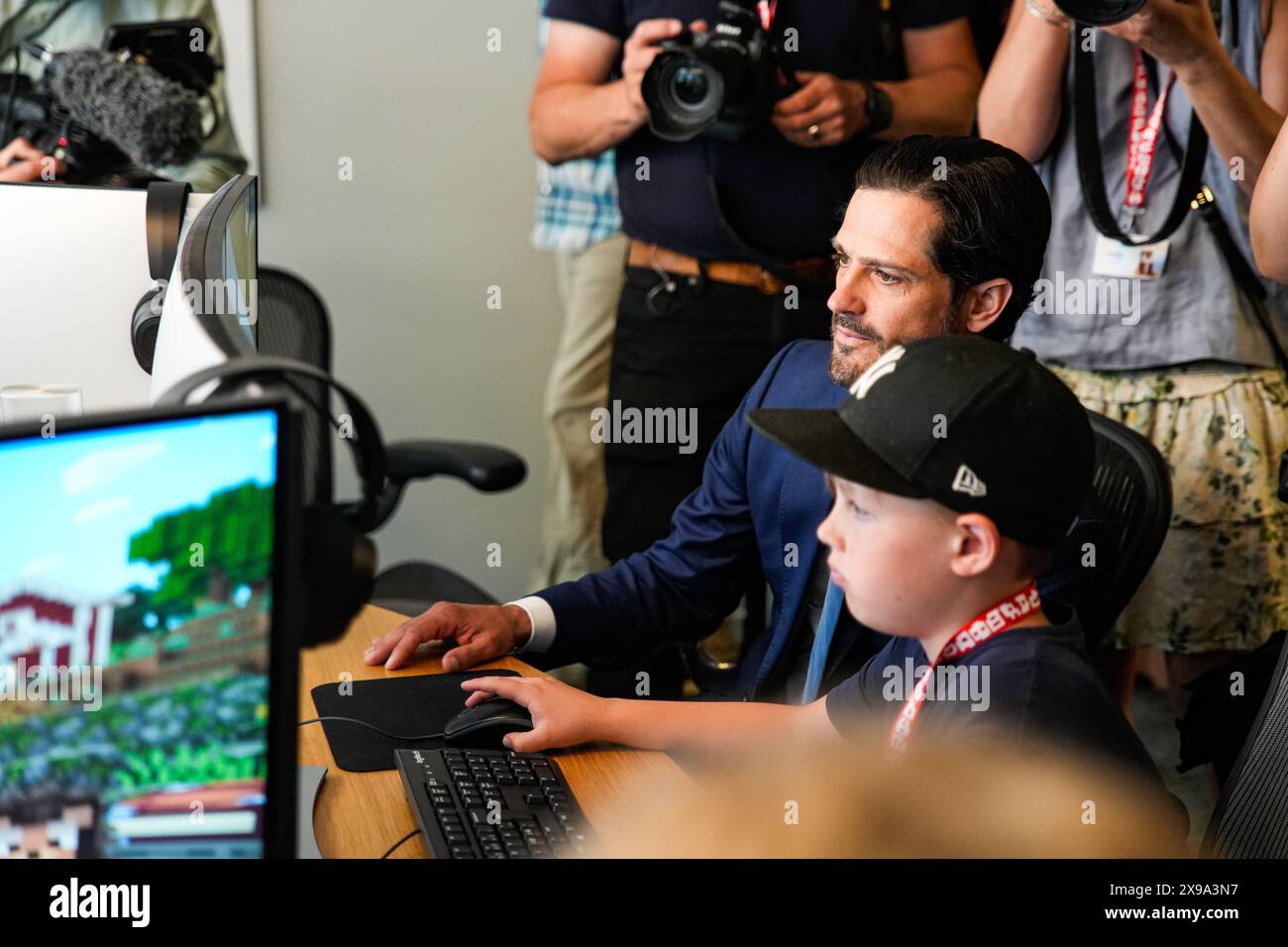 Stockholm, Lauch new game, Sweden, 05 30 2024, Launch of a new ...