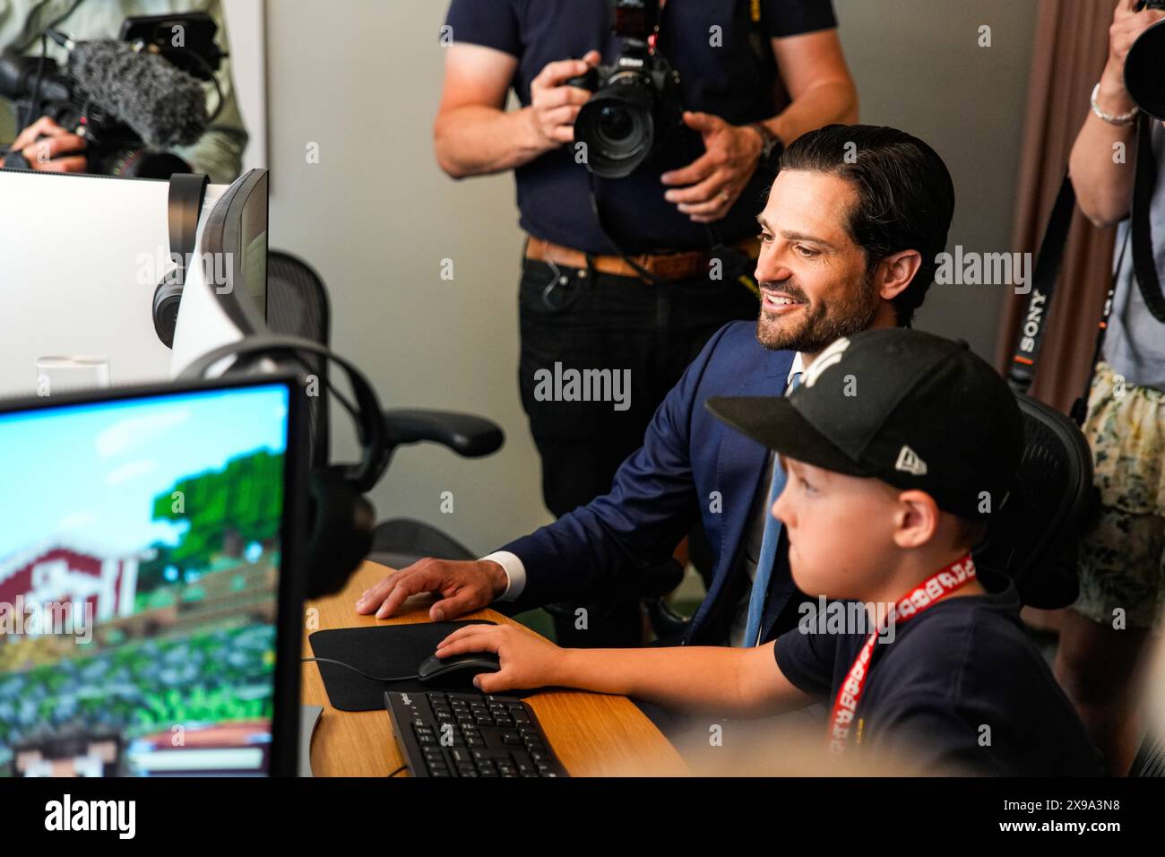 Stockholm, Lauch new game, Sweden, 05 30 2024, Launch of a new ...