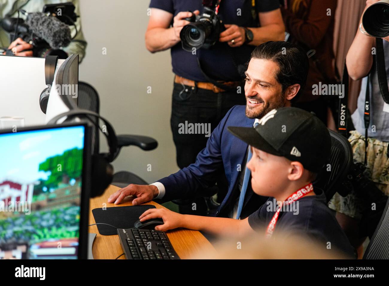 Stockholm, Lauch new game, Sweden, 05 30 2024, Launch of a new ...