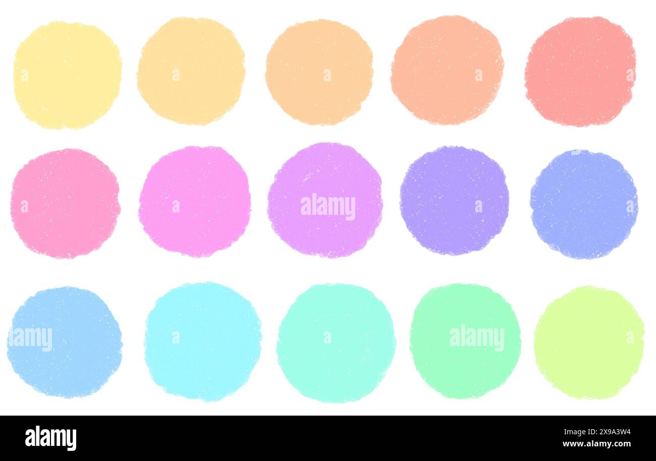 Pastel Color Trend Palette, Summer, spring. Trendy color palette, hand ...