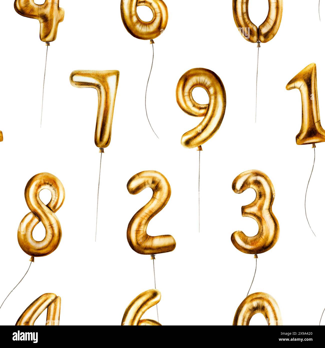 Inflatable balloons numbers hi-res stock photography and images - Alamy