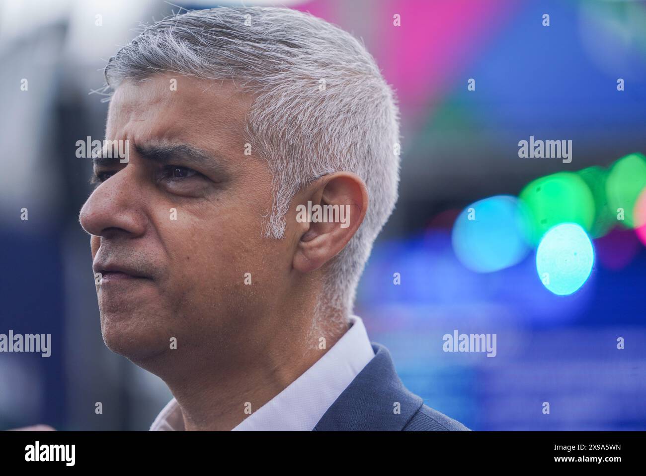 London, UK. 30 May, 2024. London Mayor Sadiq Khan attends the opening ...