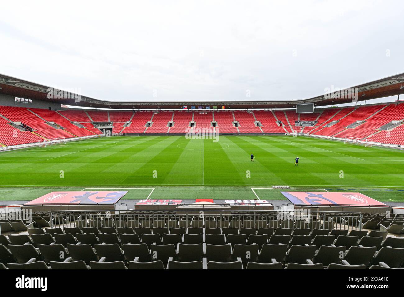Prague, Czech Republic. 30th May, 2024. Fortuna Arena during a Matchday ...
