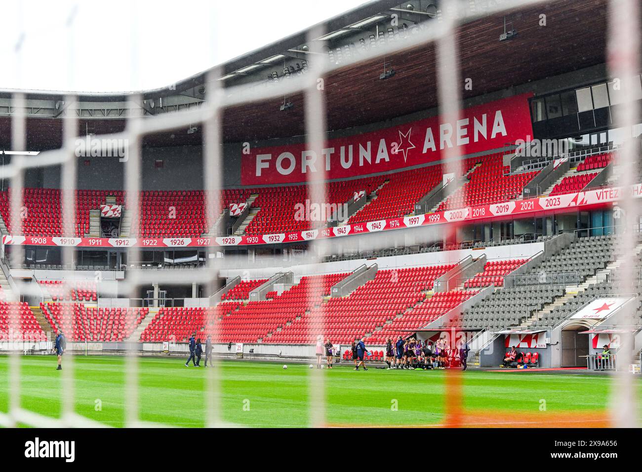 Prague, Czech Republic. 30th May, 2024. Fortuna Arena during a Matchday ...