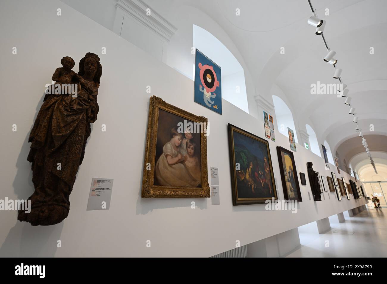 Brno, Czech Republic. 30th May, 2024. Permanent exhibition Art in a ...