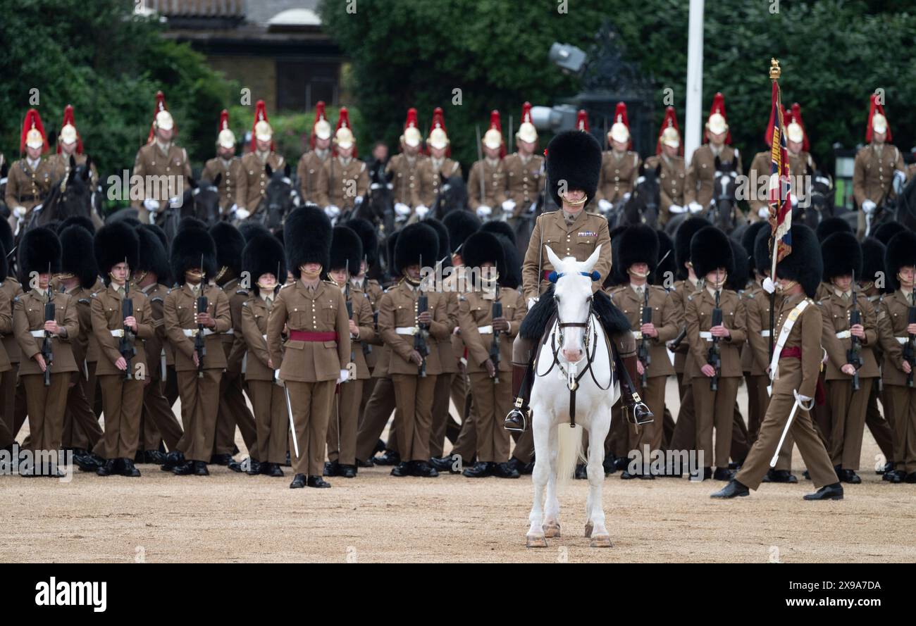 Horse Guards Parade, London, UK. 30th May, 2024. The Brigade Major’s ...