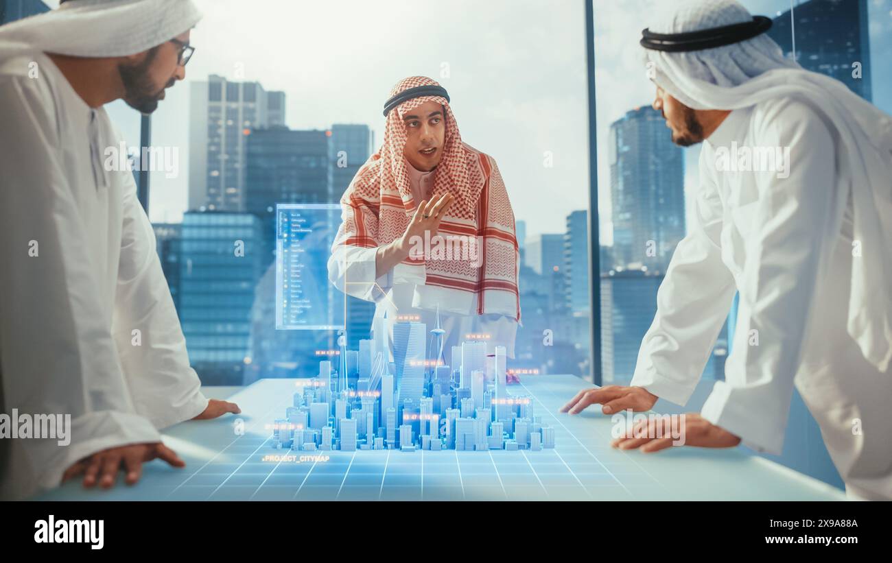 Businessman 3d city model hi-res stock photography and images - Alamy