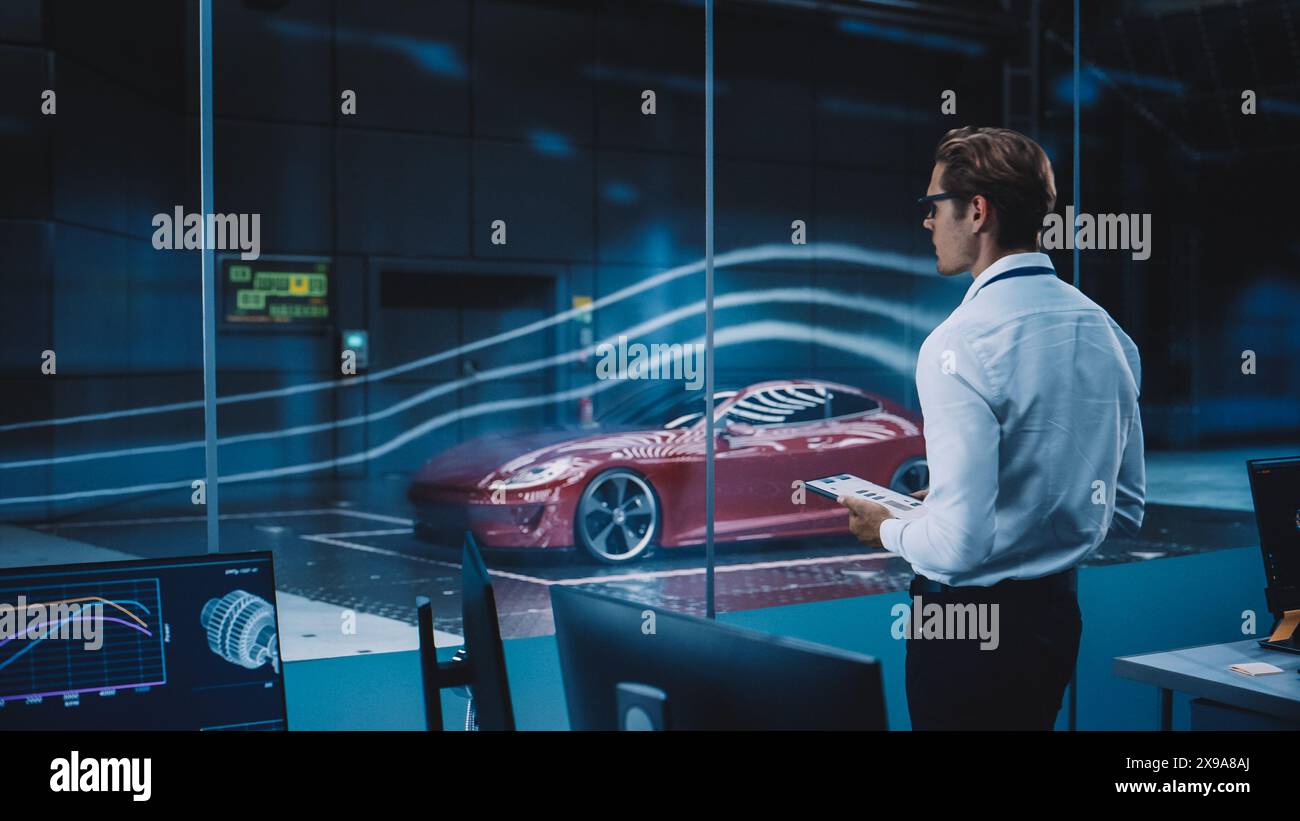 Testing airflow production manufacturing hi-res stock photography and ...