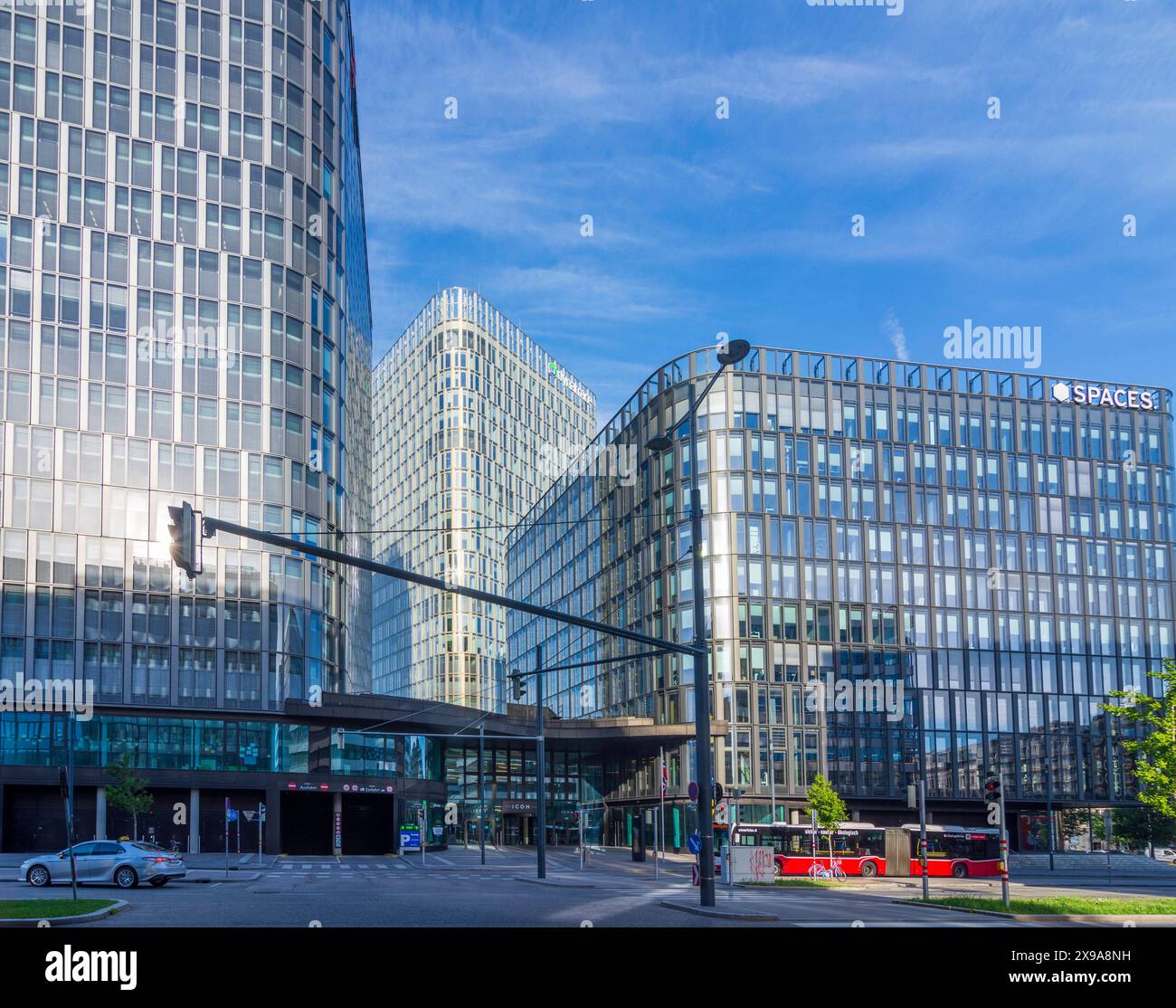 Office building icon vienna hi-res stock photography and images - Alamy