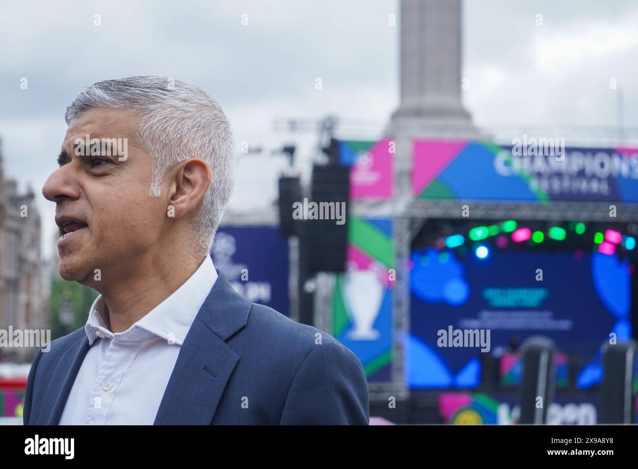 London, UK. 30 May, 2024. London Mayor Sadiq Khan attends the opening ...
