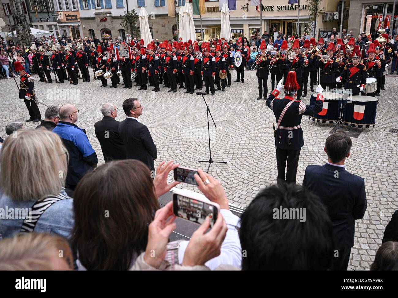 Rottenburg Kreis Tuebingen 29.05.2024 Der Grosser Zapfenstreich am ...