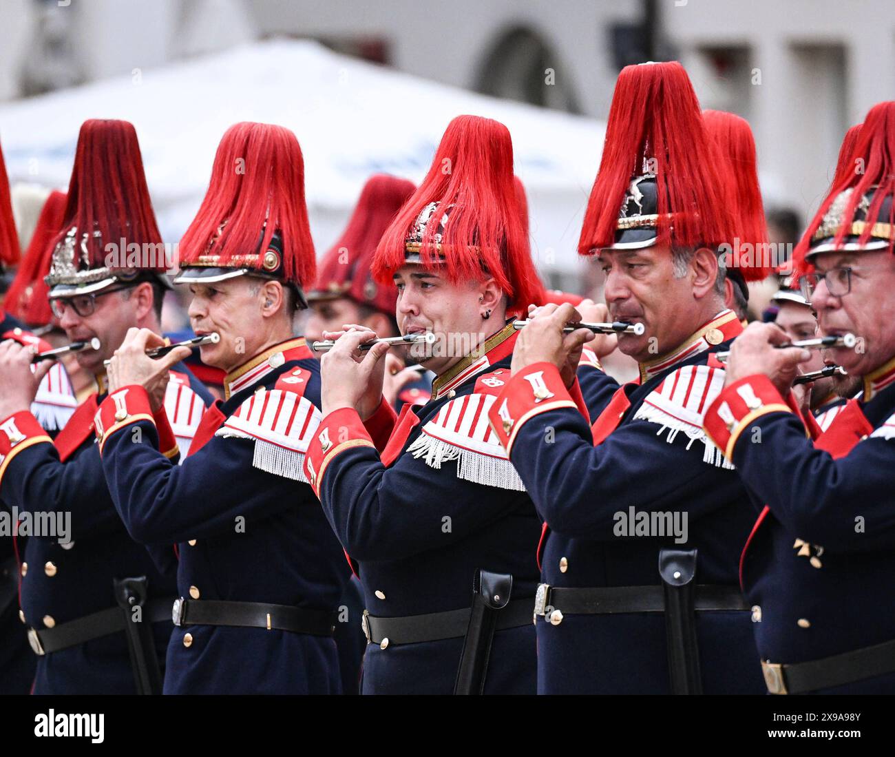 Rottenburg Kreis Tuebingen 29.05.2024 Der Grosser Zapfenstreich am ...