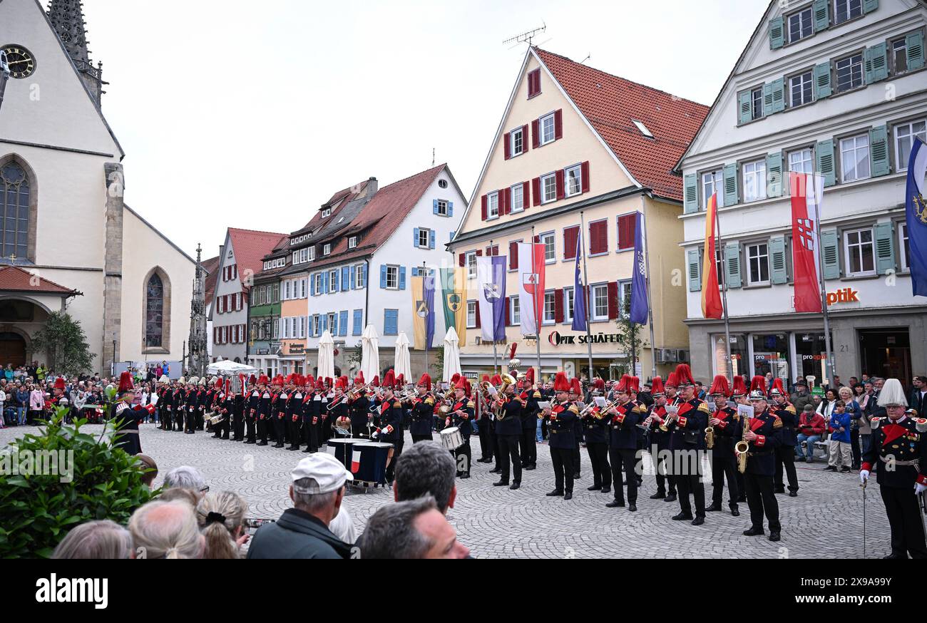 Rottenburg Kreis Tuebingen 29.05.2024 Der Grosser Zapfenstreich am ...