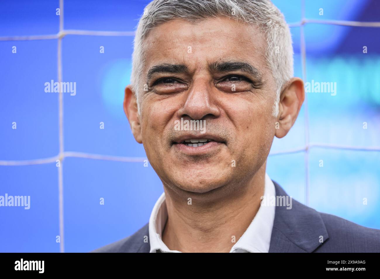 London, UK. 30th May, 2024. Sadiq Khan, Mayor of London and UEFA ...