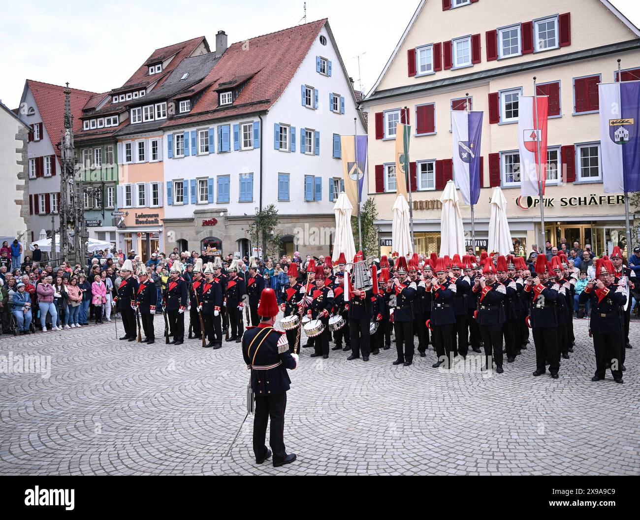 Rottenburg Kreis Tuebingen 29.05.2024 Der Grosser Zapfenstreich am ...