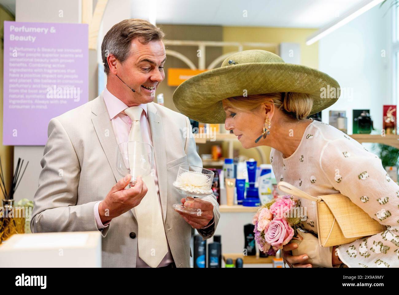 Maastricht 30-05-2024, Queen Máxima opens the new headquarters of DSM ...