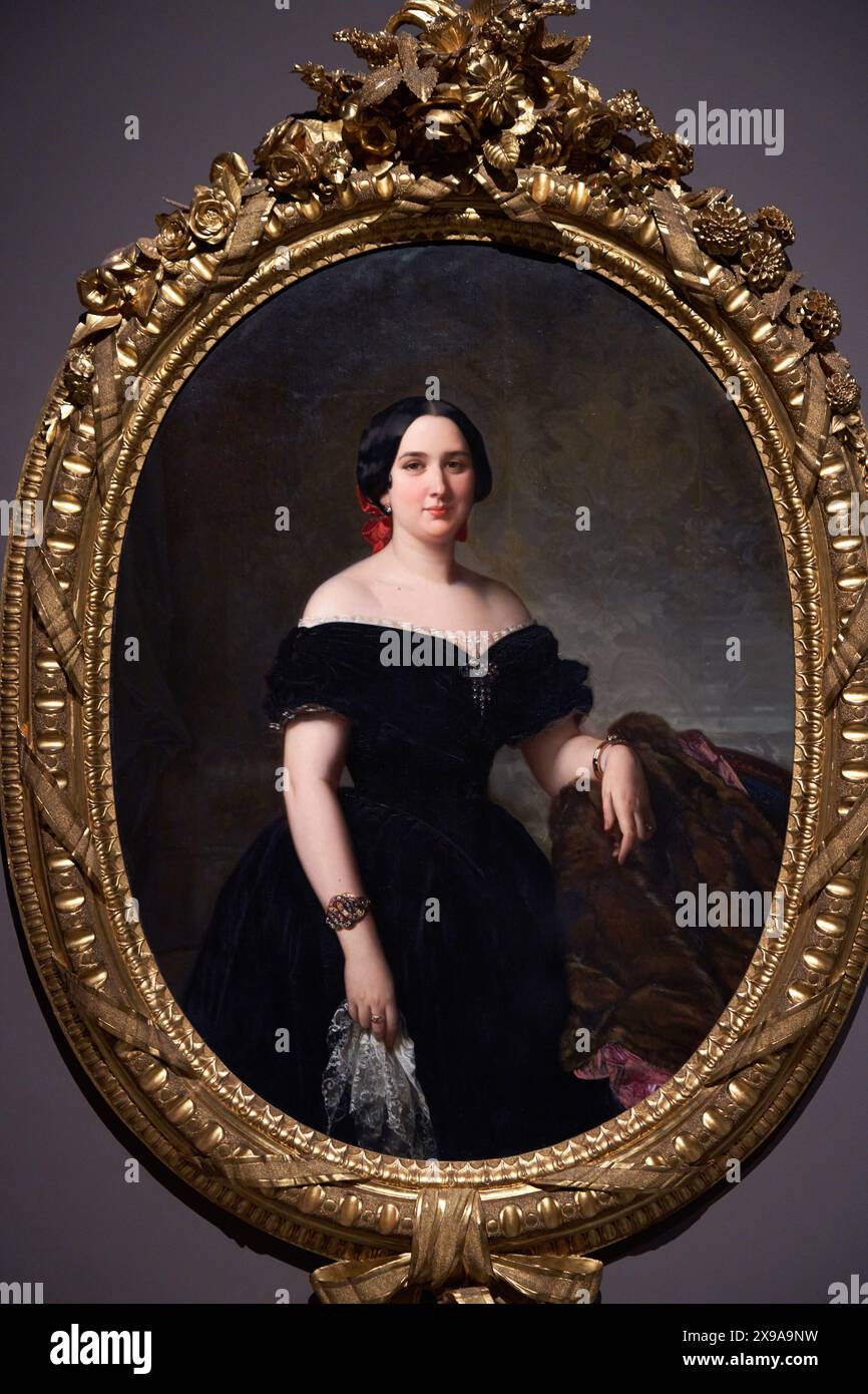 Portrait of Amèlia de Vilanova i Nadal, 1853, Federico de Madrazo ...