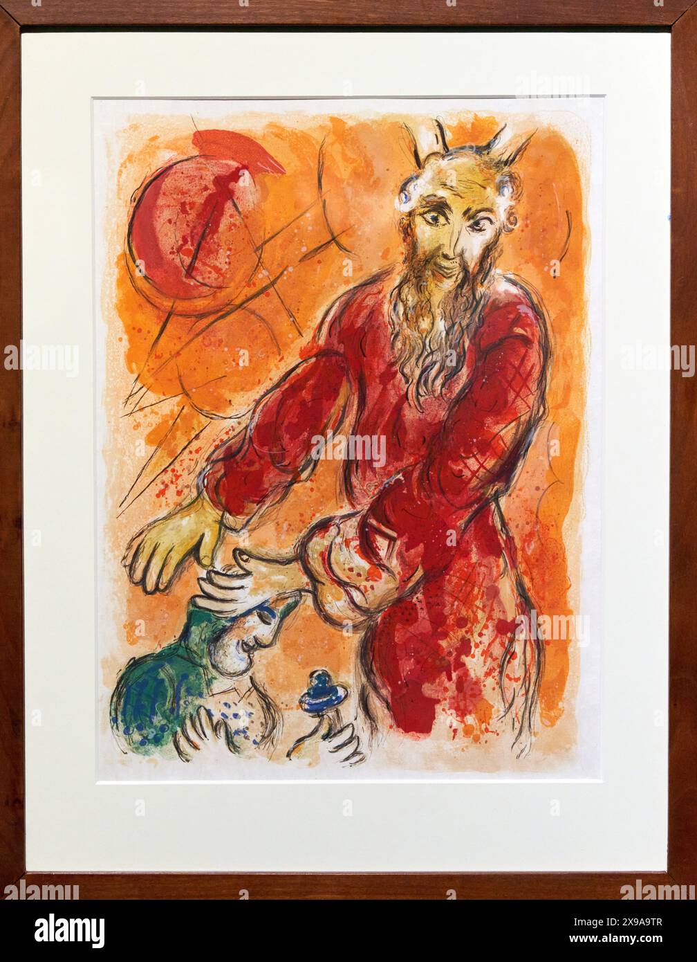 The History of the Exodus, 1966, Then Amalec came and fought with ...