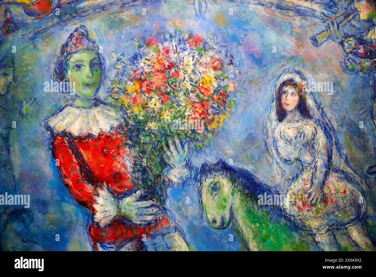 The violet rooster 1966, 1972, Marc Chagall, 1997-1985, Exhibition "The ...