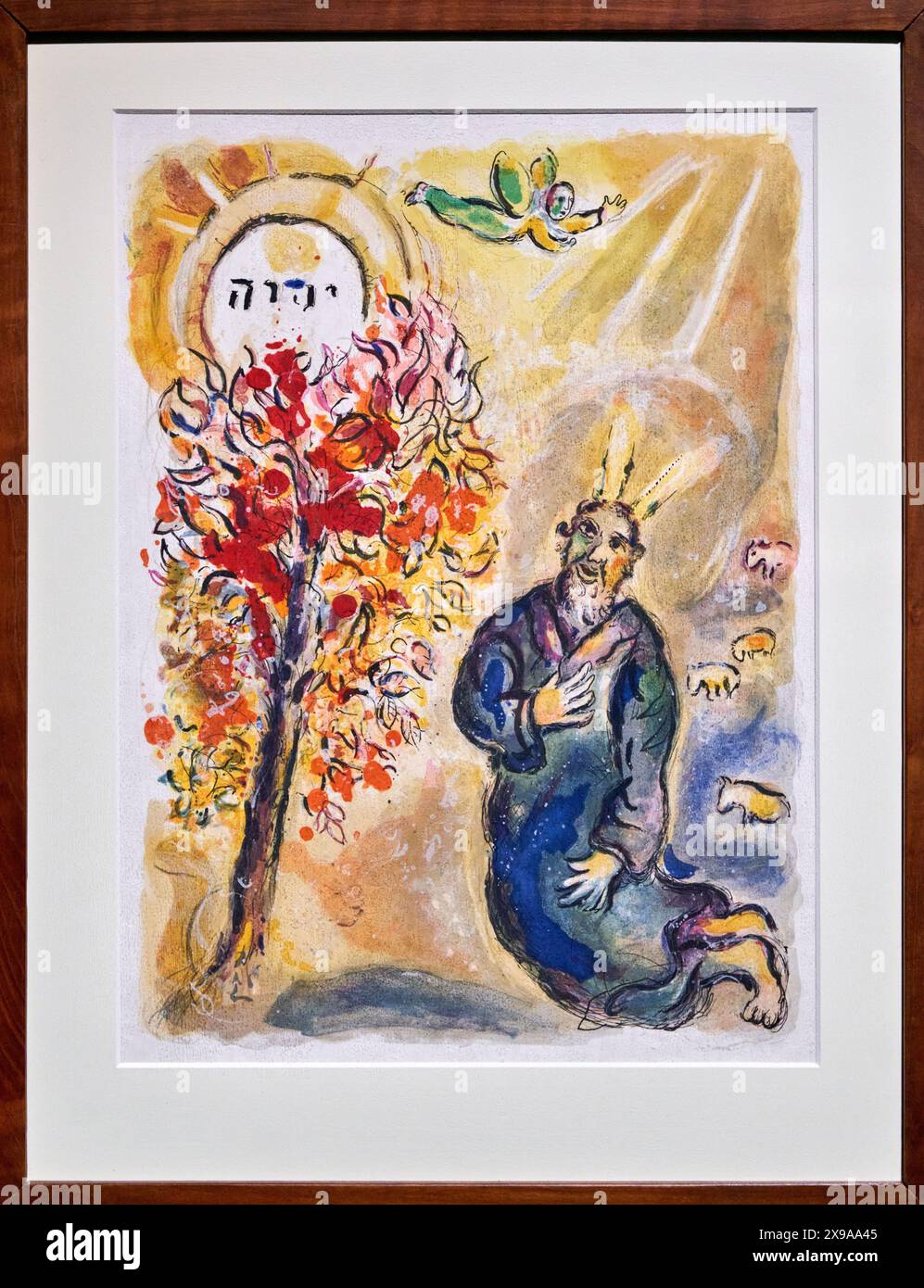 The Story of the Exodus, 1966, Then the angel of the Lord appeared to ...