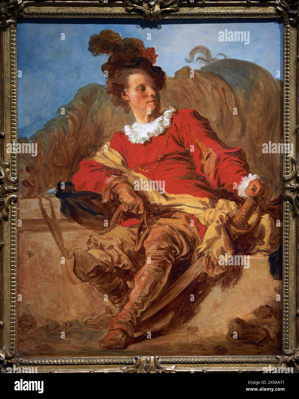 Portrait of charles michel ange challe hi-res stock photography and ...