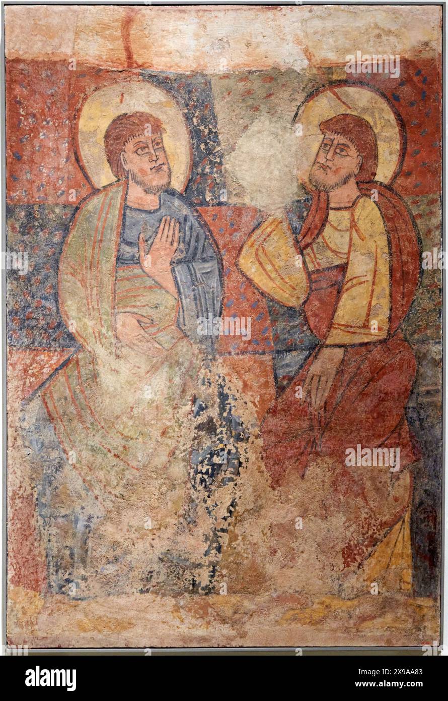 Apostles of the Descent of the Holy Ghost, 12th century, Sant Joan de ...