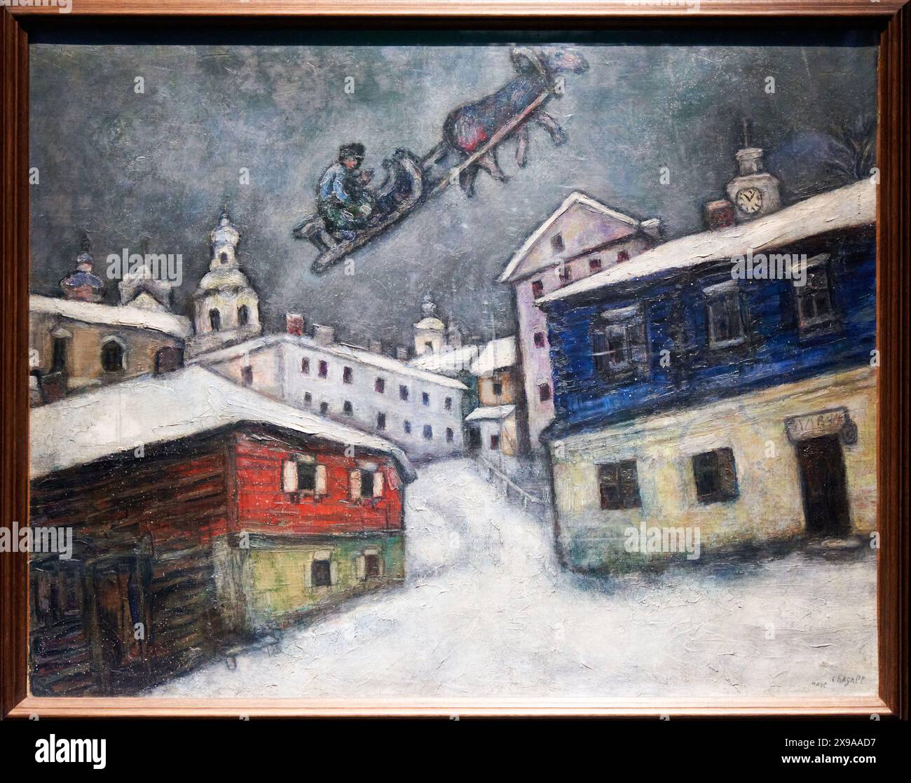Russian village, 1929, Marc Chagall, 1997-1985, Exhibition "The Color ...