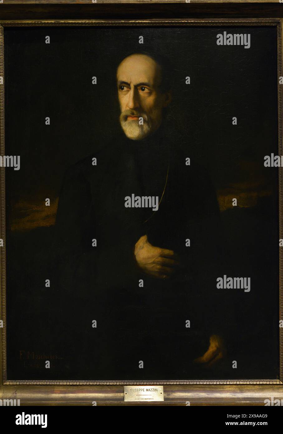 Felix stone moscheles 1833 1917 english painter hi-res stock ...