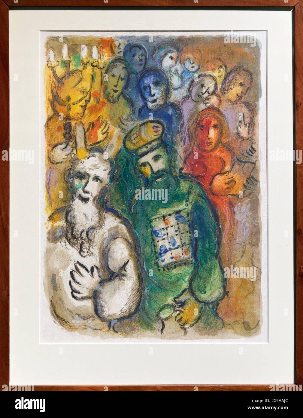 The Story of the Exodus, 1966, Then Moses and Aaron went and gathered ...