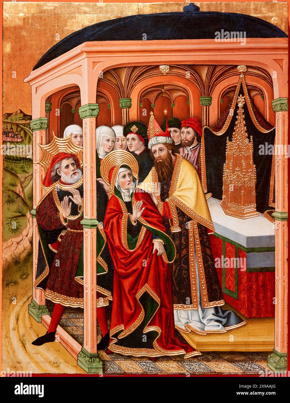 Nicolás y Martín Zahortiga, Expulsion of St. Joaquin and St. Anne from ...