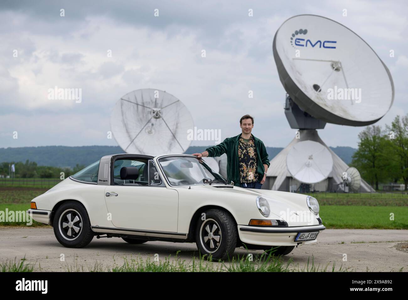 Michael Schnabl mit einem Porsche Targa 2.4 von 1972 190 PS bei der ...