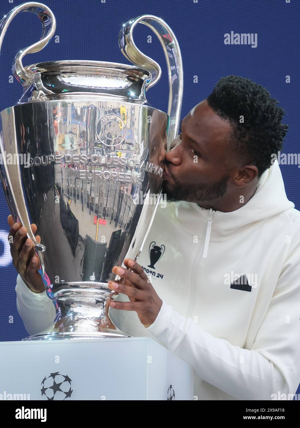 London, UK, 30th May, 2024. UEFA Ambassador and former Chelsea FC ...