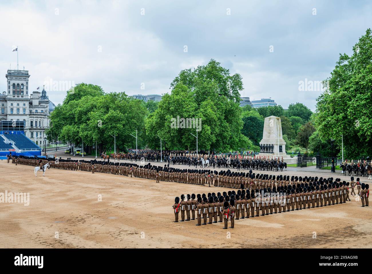 London, UK. 30th May, 2024. The Brigade Major's (Lieutenant Colonel ...