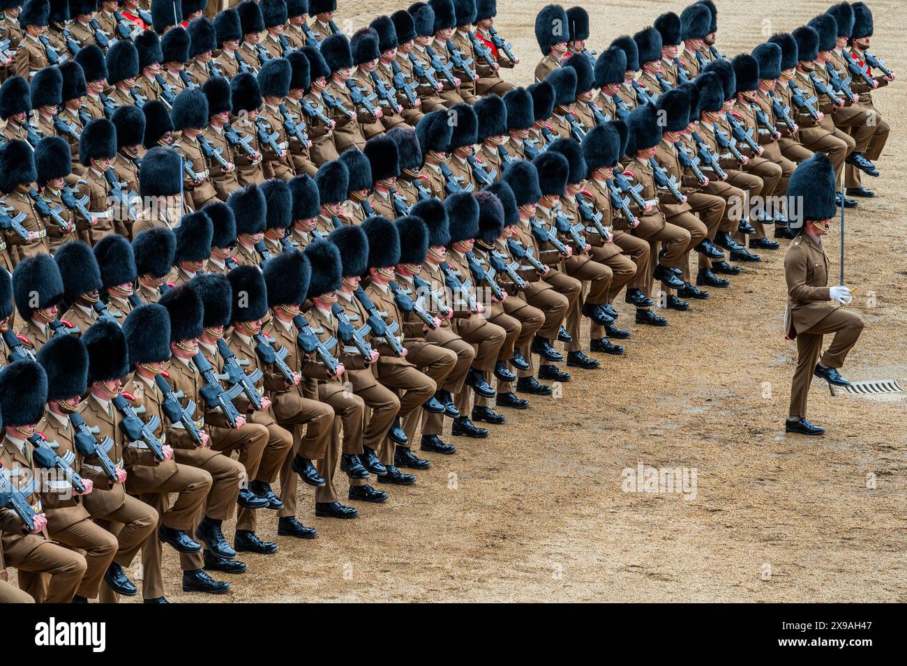 London, UK. 30th May, 2024. The Brigade Major's (Lieutenant Colonel ...
