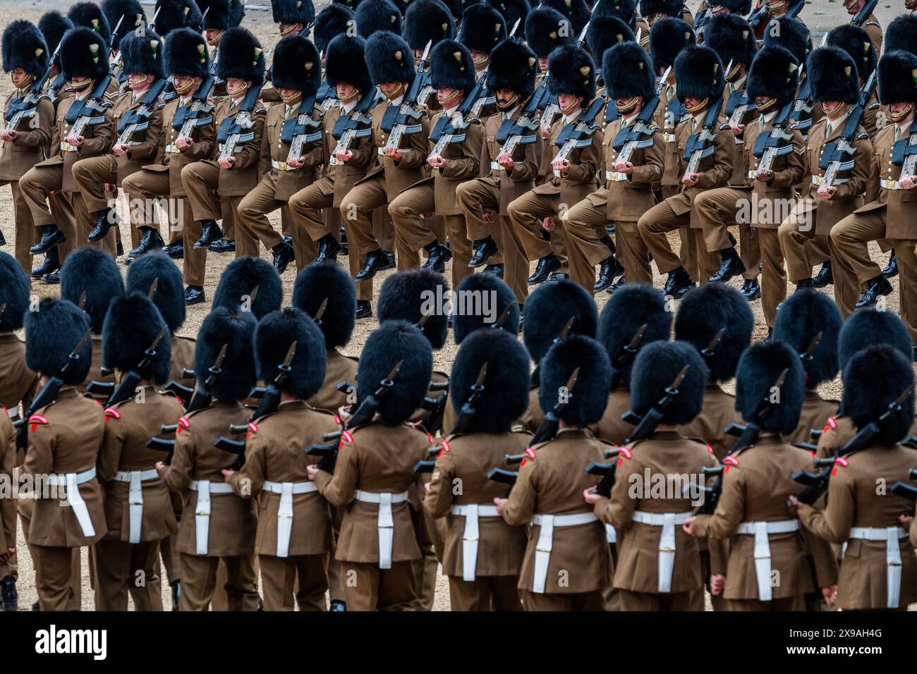 London, UK. 30th May, 2024. The Brigade Major's (Lieutenant Colonel ...